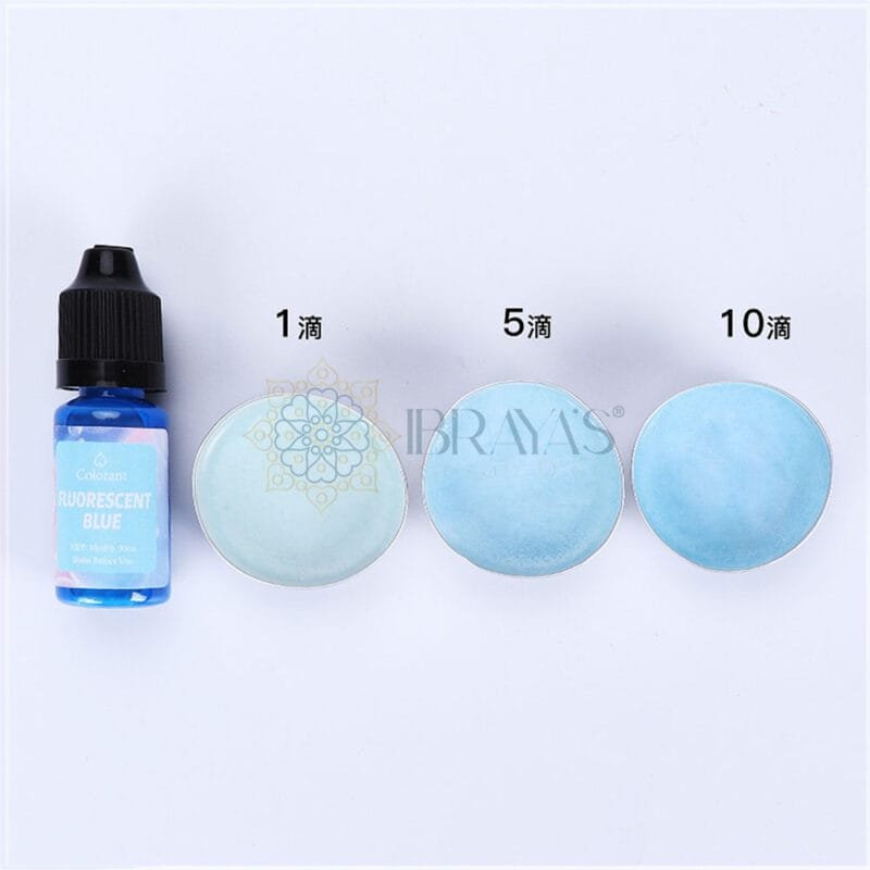 Candle Liquid Dye- FLUORESCENT BLUE - IBRAYAS